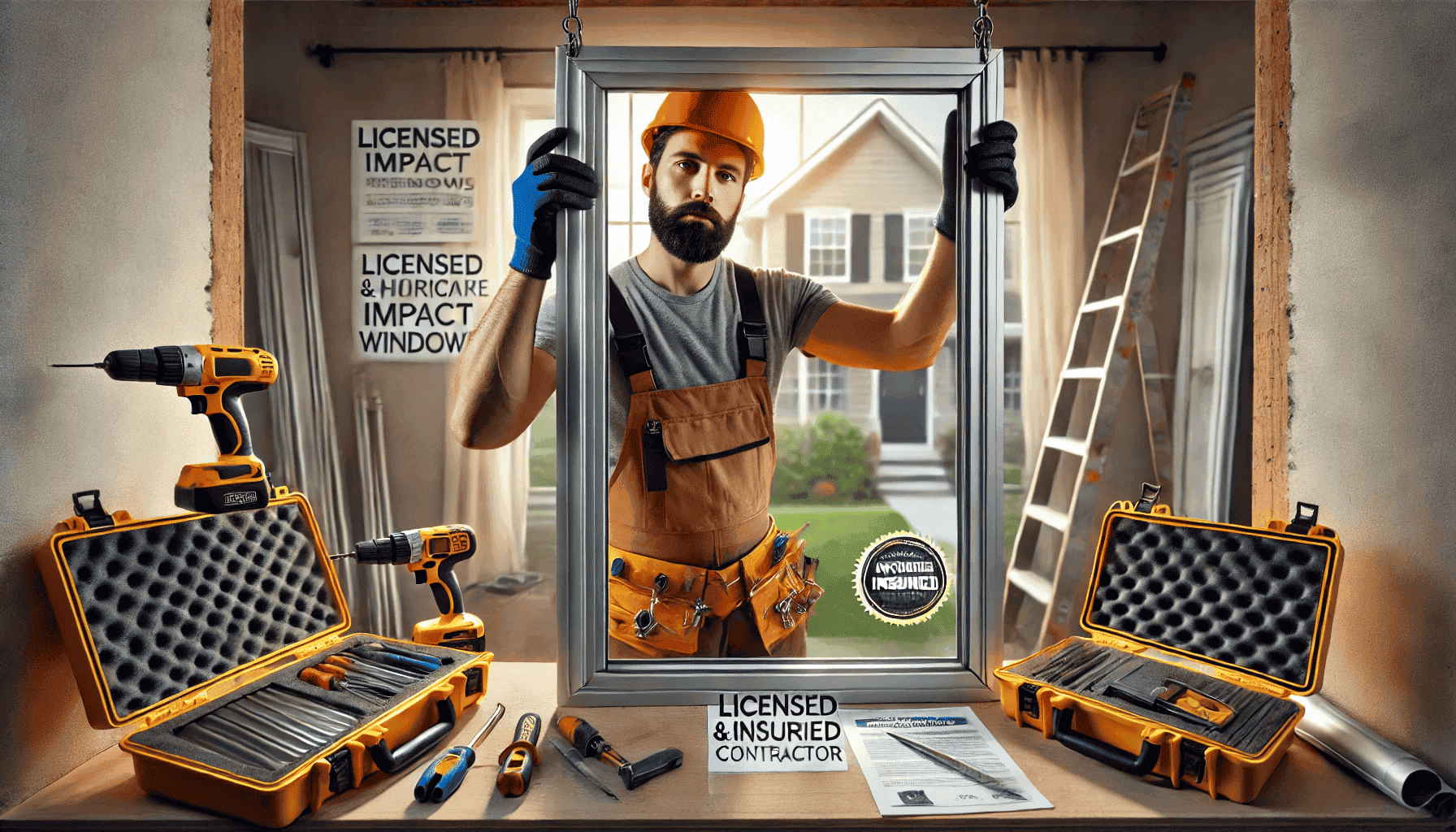Why Licensed & Insured Impact Window Installer is Essential